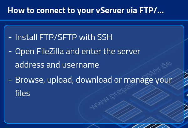 How Can I Connect To My Server Using Ftp Prepaid Hoster Faq
