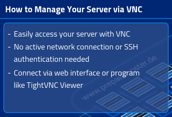 How do I connect via VNC? - Prepaid-Hoster FAQ
