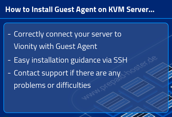 How do I install the Guest Agent? - Prepaid-Hoster FAQ
