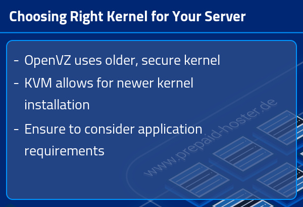 My kernel is outdated – What now? - Prepaid-Hoster FAQ