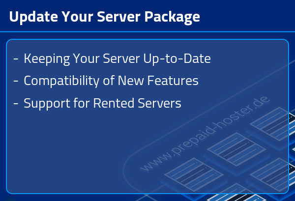What does “Outdated server-package“ mean? - Prepaid-Hoster FAQ